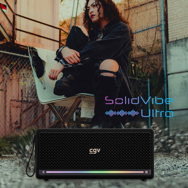Enceinte bluetooth SolidVibe Ultra | Enceintes bluetooth SolidVibe | CGV